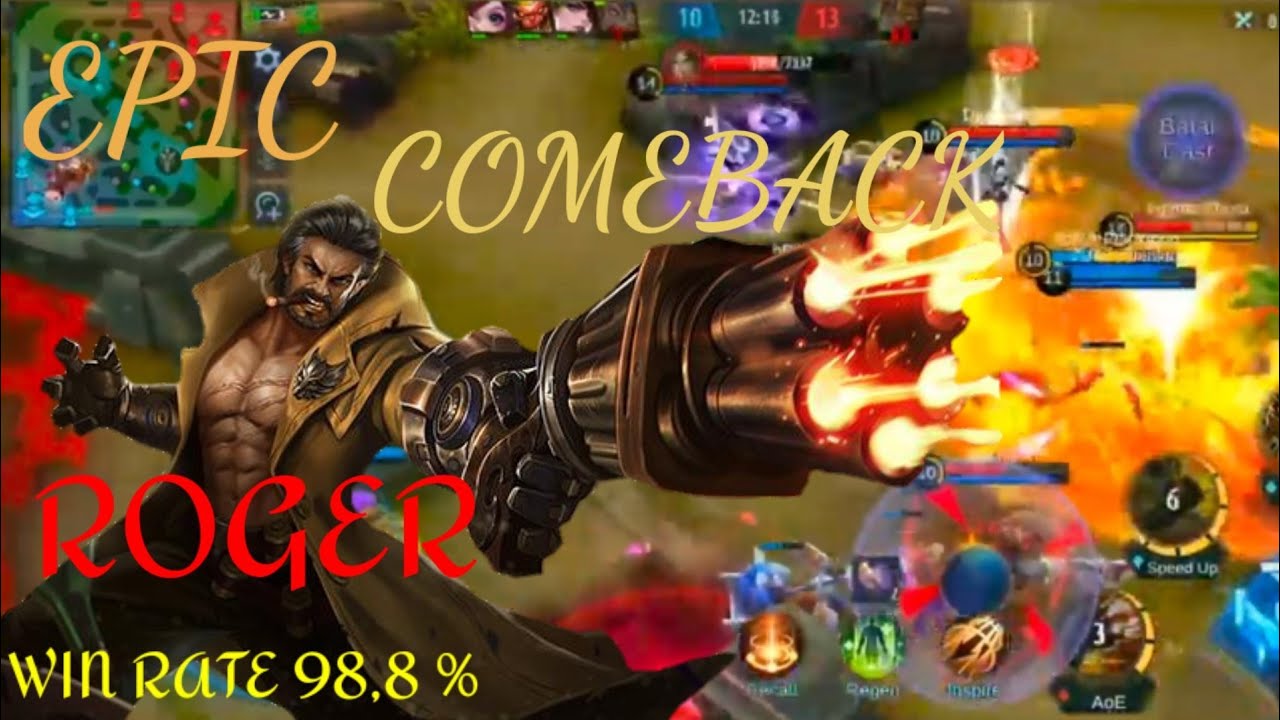 ROGER EPIC COMEBACK - YouTube