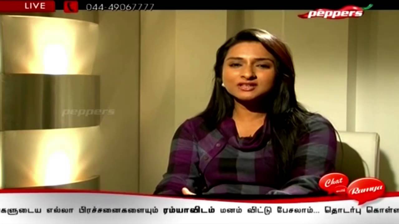 Chat with Ramya - Tamil TV Serial Actress Ramya | Chat with Ramya ...
