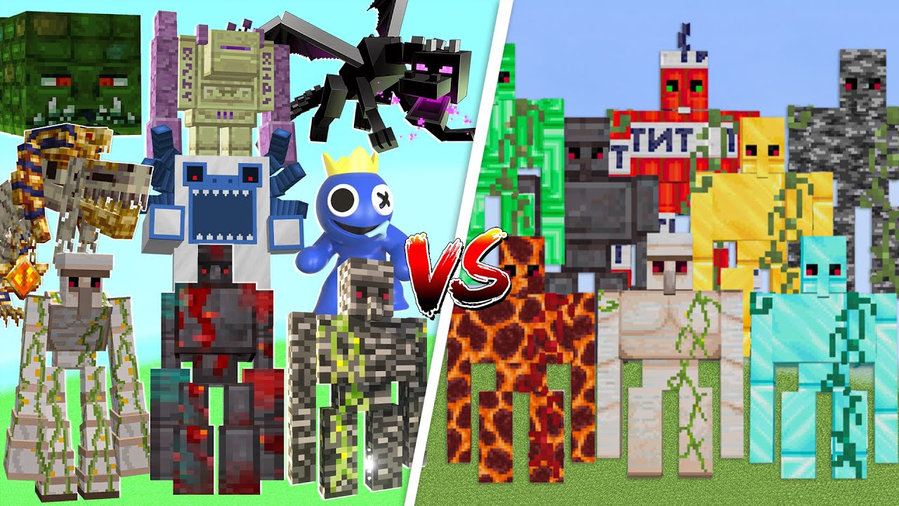 mob battle minecraft (ULTRA compilation) - YouTube