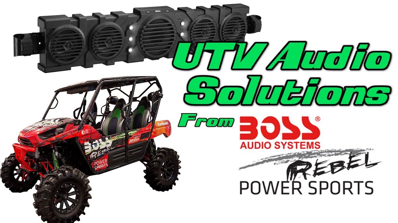 UTV Audio Solutions From Boss Audio - YouTube
