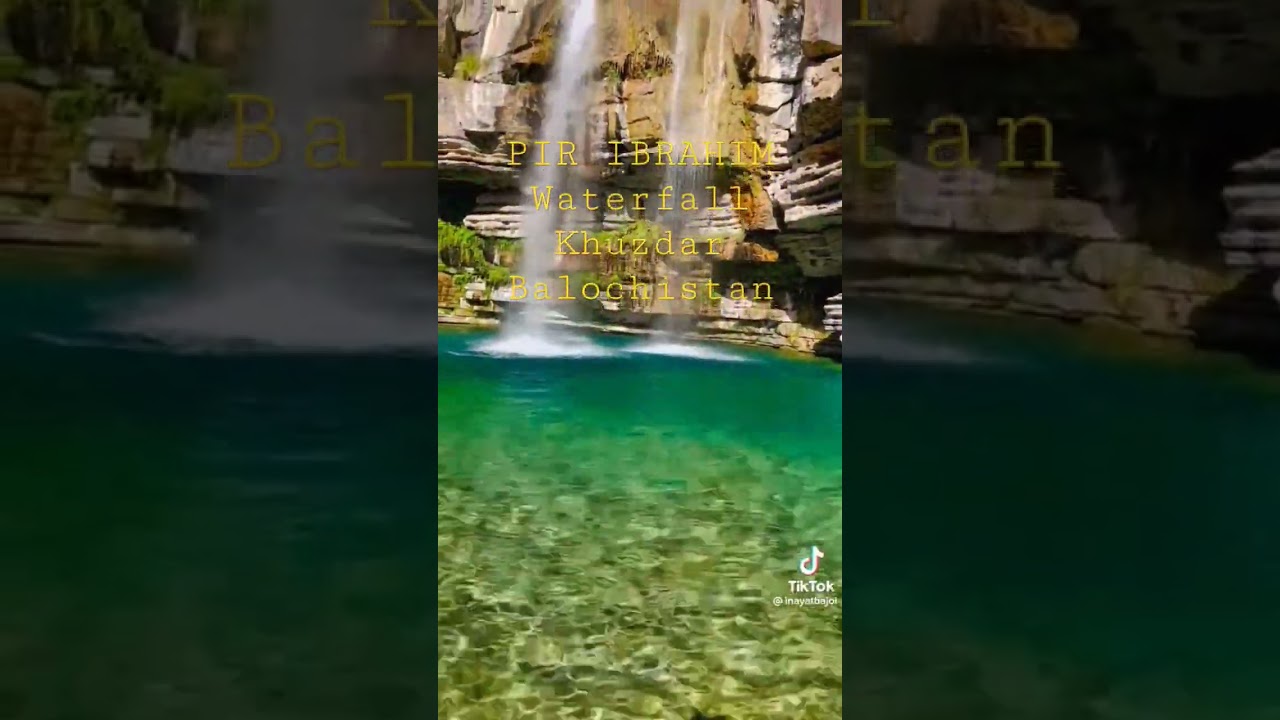 pir ibrahim#waterfall#khuzdar#balochistan#pakistan - YouTube