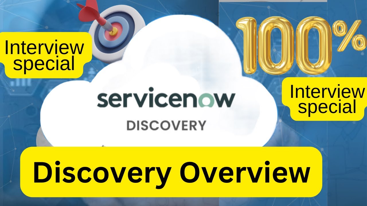ServiceNow Discovery 5: Discovery overview - YouTube