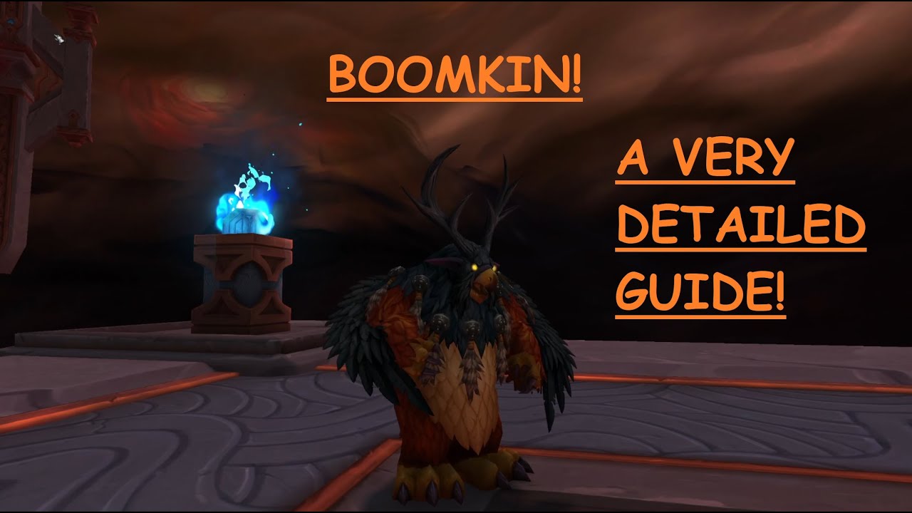 A Very Detailed Guide | Boomkin in Pre-patch - YouTube