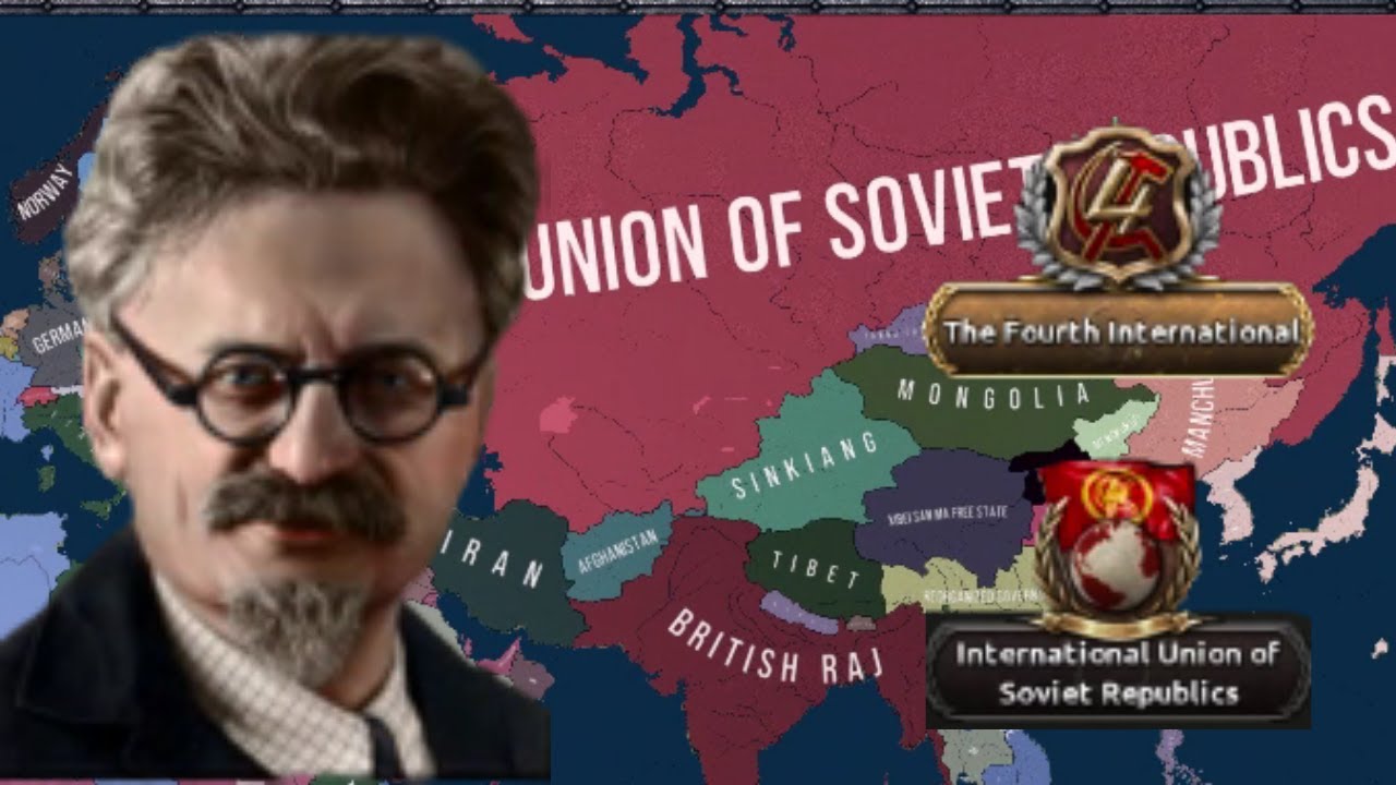 TROTSKY YOLU - NO STEP BACK | HEARTS OF IRON 4 - USSR Gameplay NO STEP ...