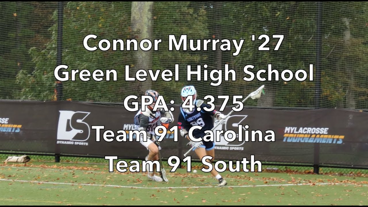 Connor Murray '27 || Fall '23 Highlights - YouTube