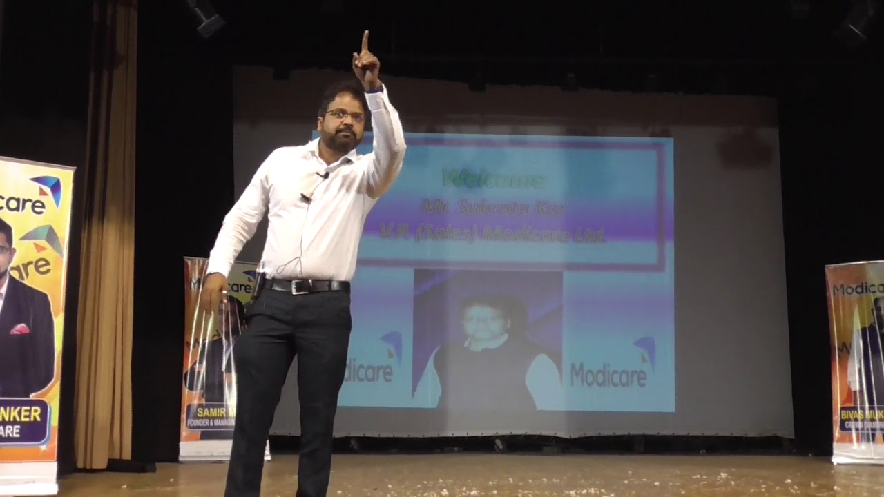 Part 2 of Modicare VP Sales Mr. Subrata Kar Life changing seminar at ...