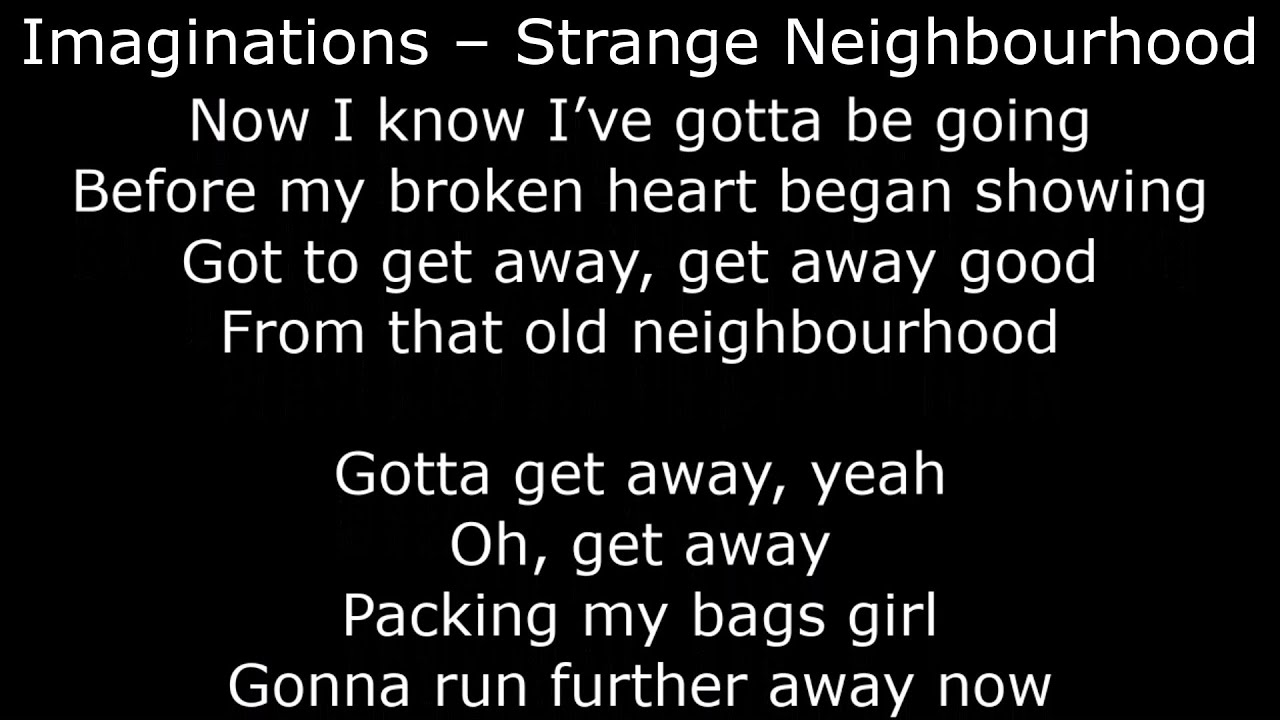 Northern Soul - Imaginations – Strange Neighbourhood - With Lyrics ...
