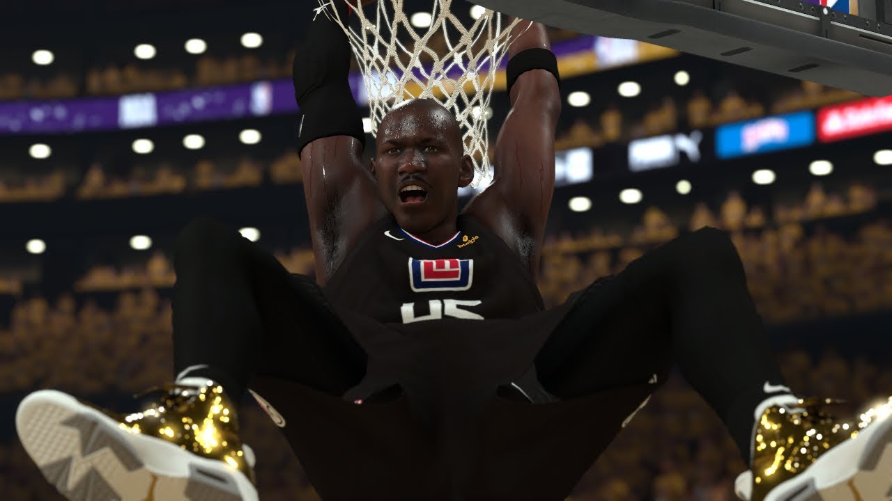 NBA 2K20 Michael Jordan Mycareer Clippers vs Brooklyn Nets Finals Game ...