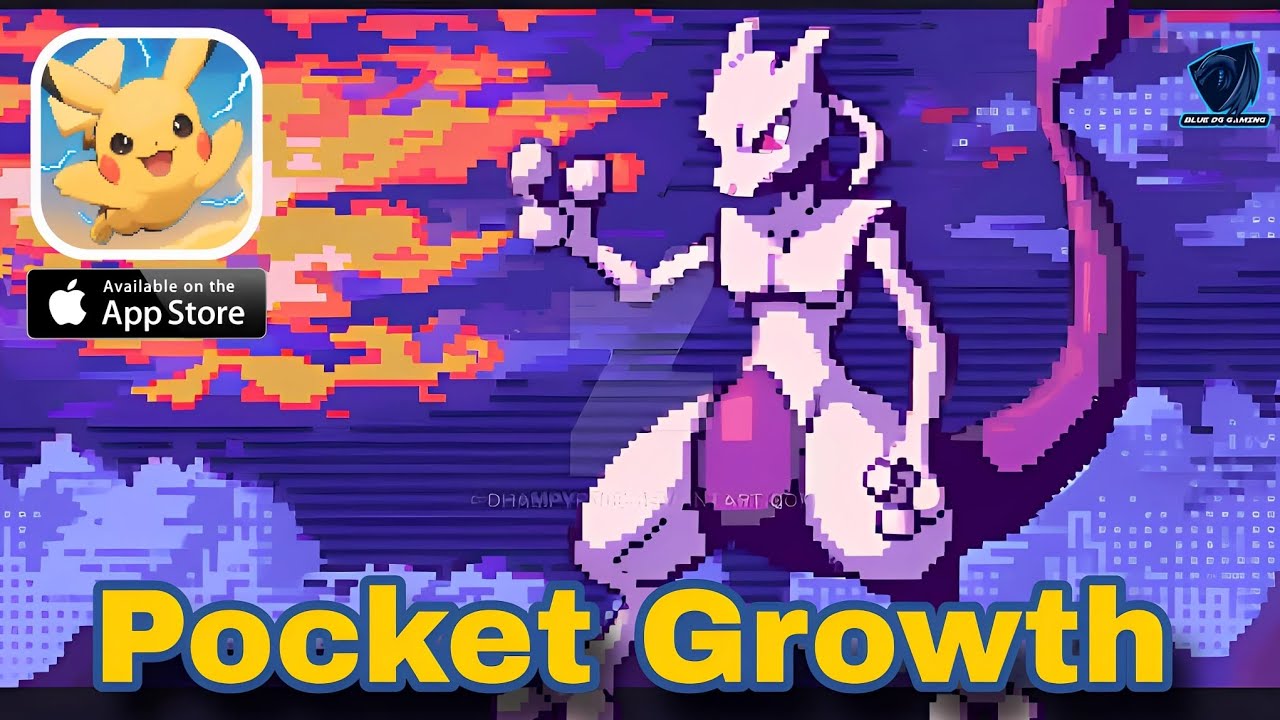 Pocket Growth iOS (Pokemon): Epic RPG Gameplay - YouTube