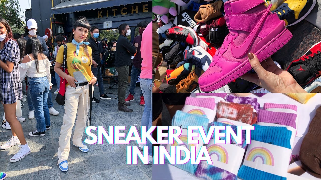 SNEAKER EVENT IN INDIA (DELHI) // VLOG - YouTube