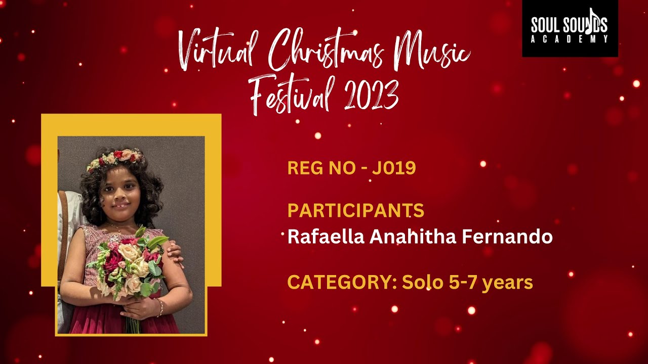 J019 - Rafaella Anahitha Fernando - YouTube