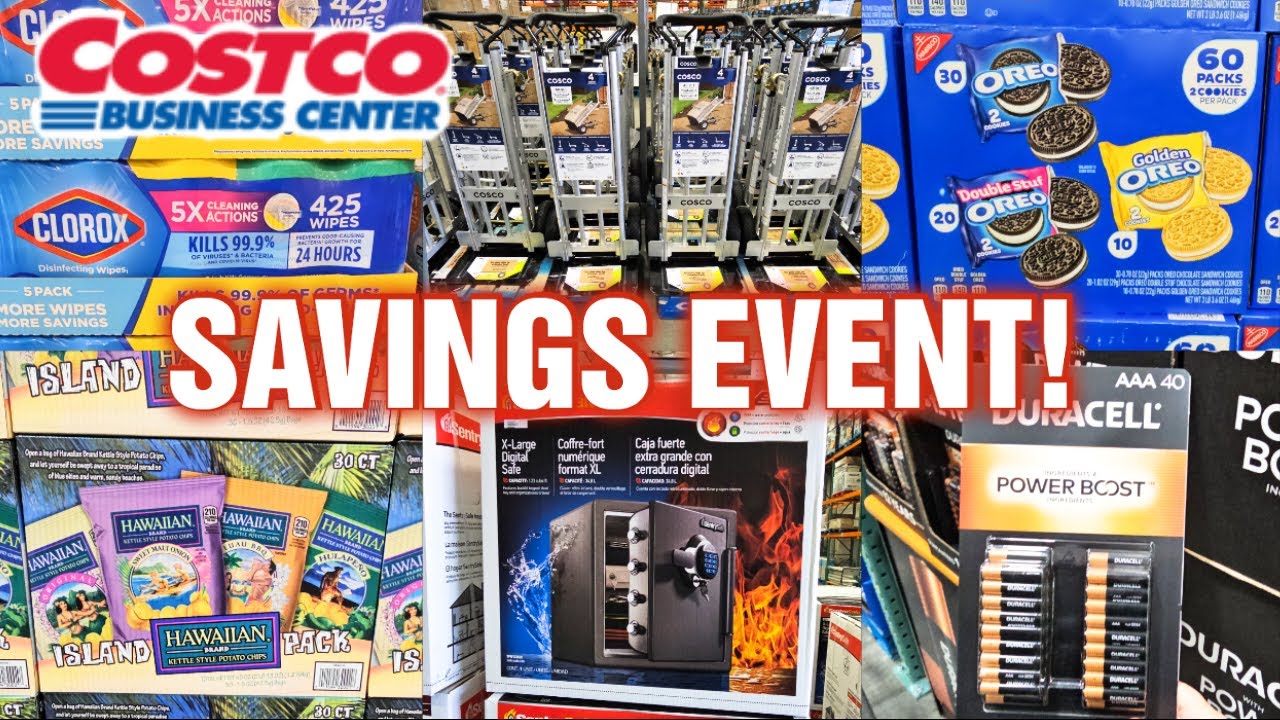 COSTCO BUSINESS CENTER Savings Event Sales Going on NOW! - YouTube
