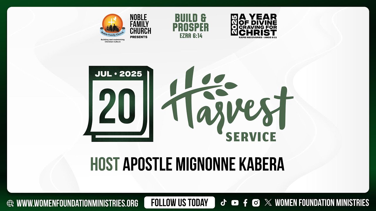 Harvest Service - A year of Divine Craving for Christ (Amos 8:11) With ...