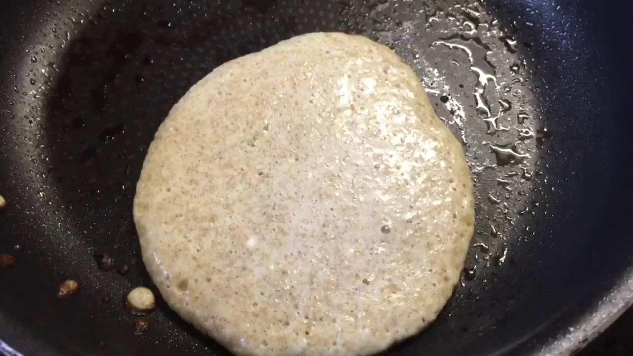 Oat bran pancakes - YouTube