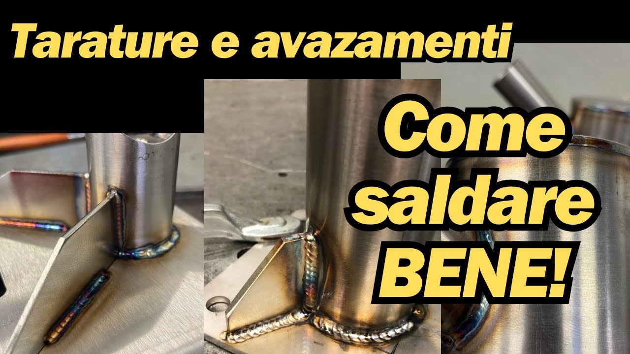 COME SALDARE A TIG ACCIAIO INOX IN MANIERA PERFETTA - YouTube