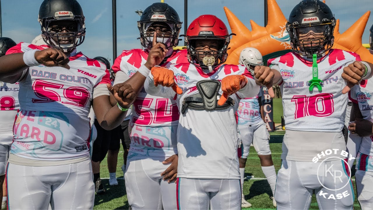 The Crib Classic: Dade vs Broward | 8th Grade All-Star Football Game ...