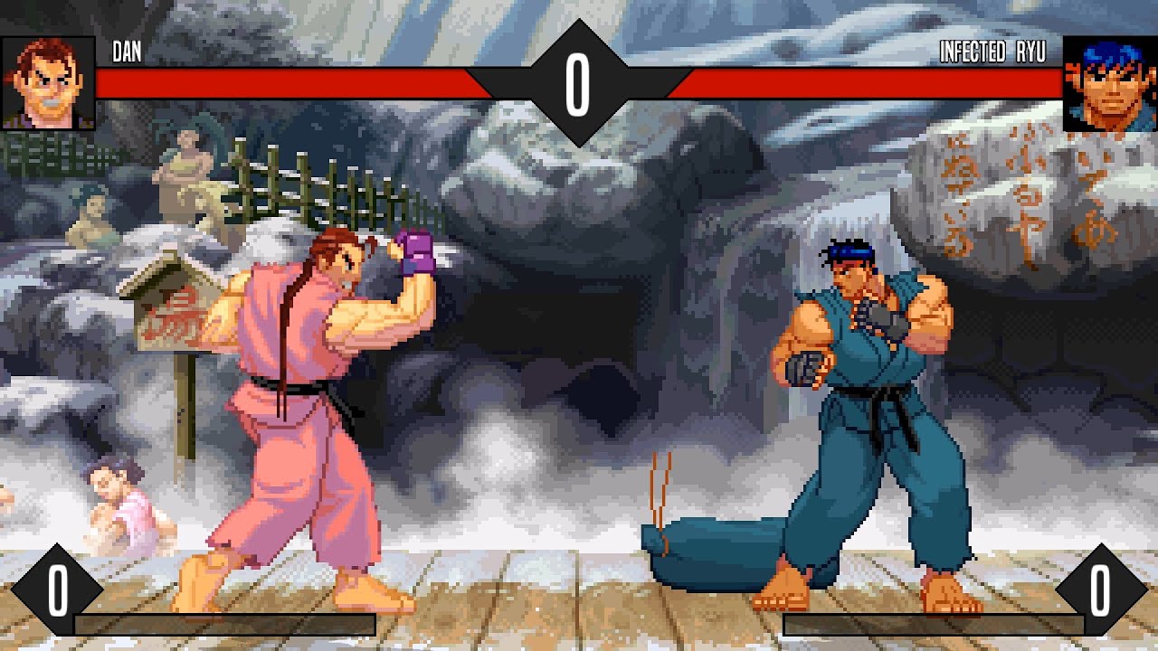 MUGEN - SF3 Dan 2025 vs. Infected Ryu - Download - YouTube