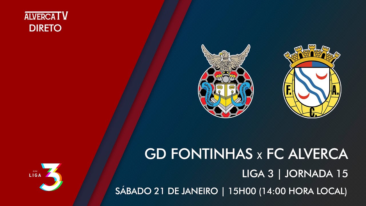 GD Fontinhas x FC Alverca | DIRETO - YouTube