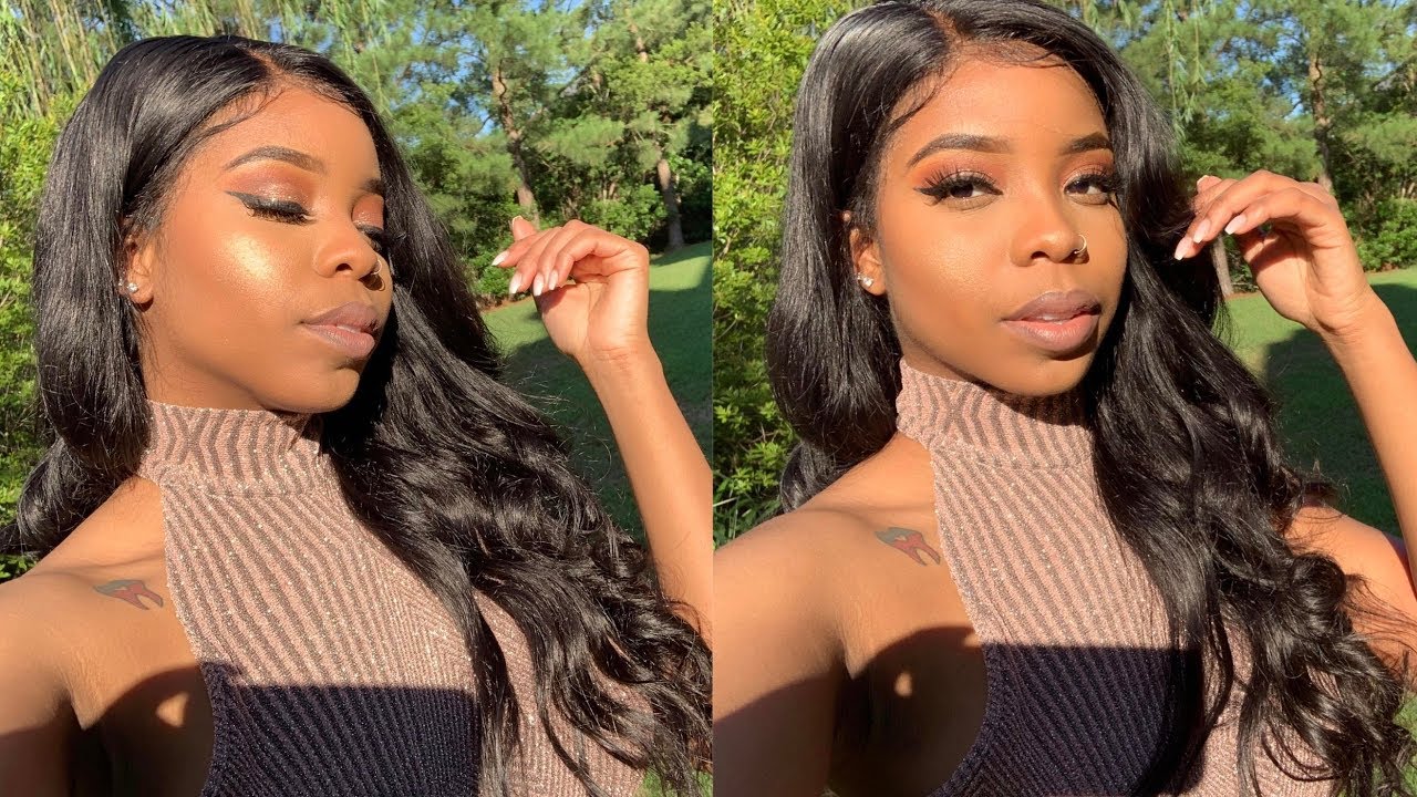 GRWM date night with Bae : 2 in1 Hair and summer glow Makeup - YouTube