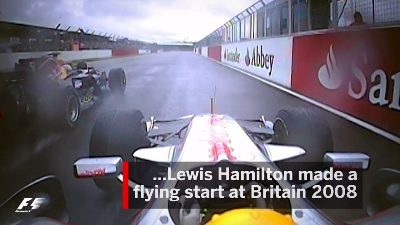 Hamilton's First Home Win | 2008 British Grand Prix - YouTube