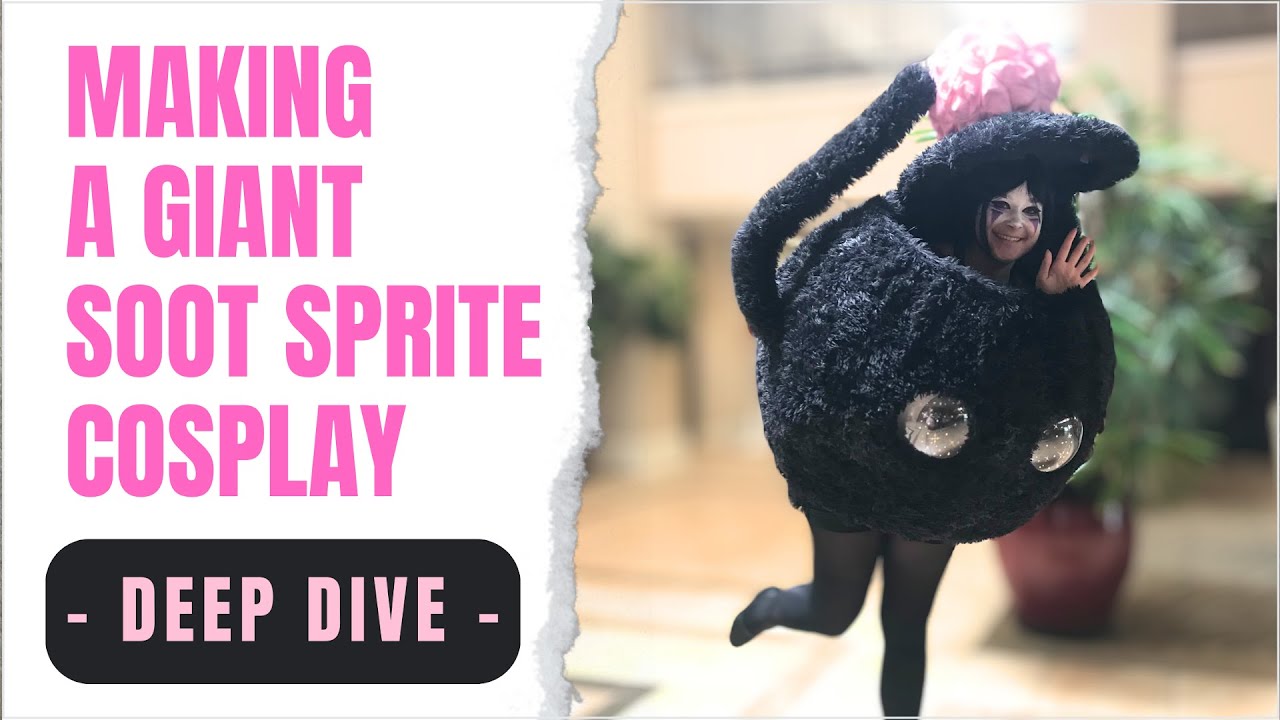 Making a Giant Soot Sprite Cosplay: Deep Dive - YouTube