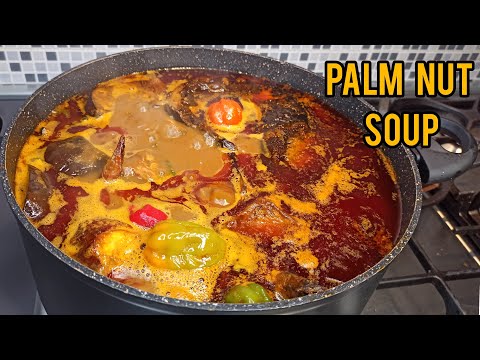 HOW TO MAKE PALM NUT SOUP