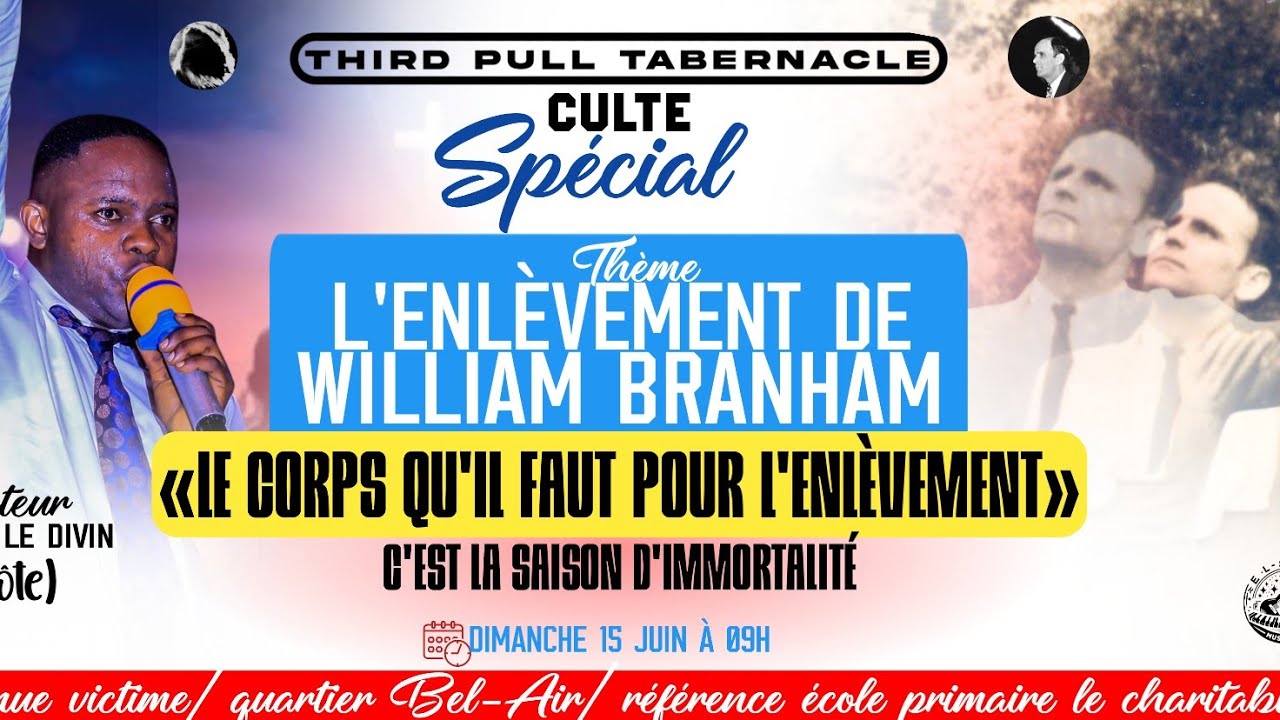 PASTEUR JEAN LE DIVIN VENDREDI 27.06.2025 - YouTube