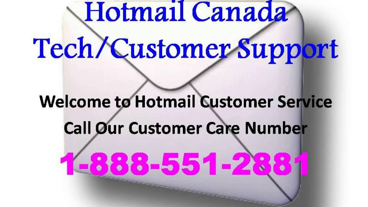 Hotmail Canada Technical Support Number| Customer Service Helpline ...
