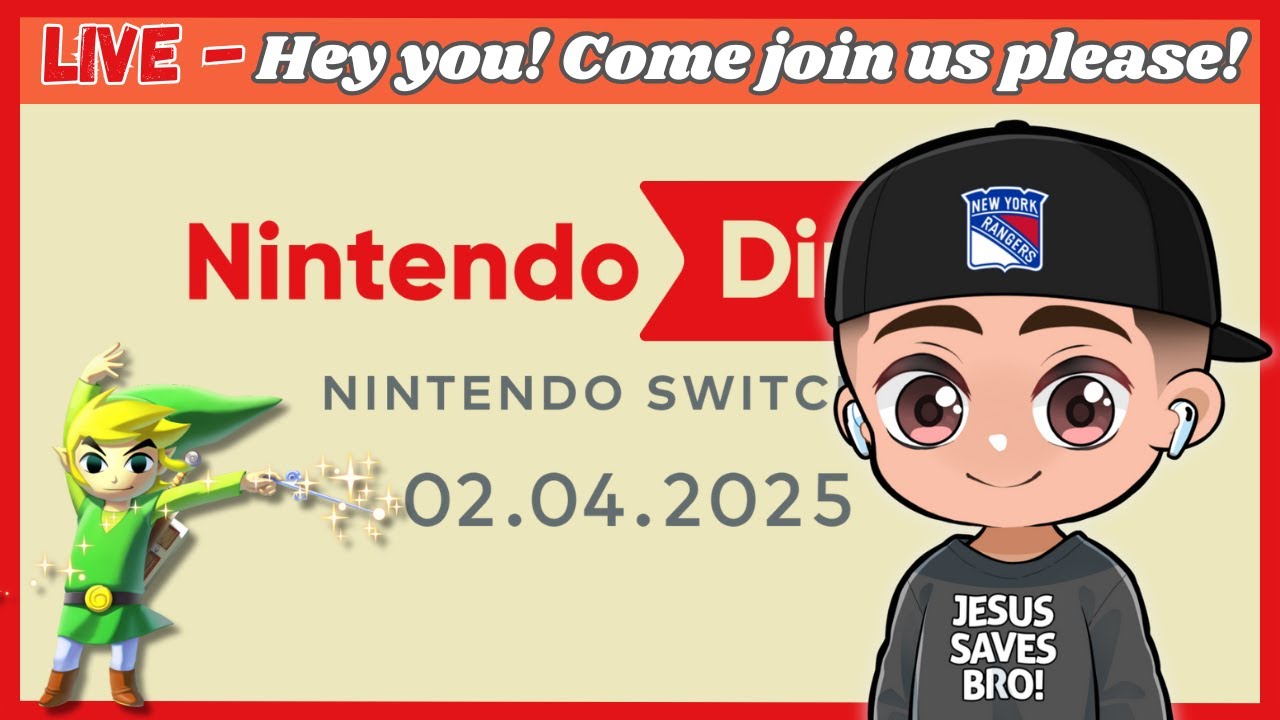 Nintendo Direct 4-2-2025 | Jesus Christ saves bro! 🙏🏼 - YouTube