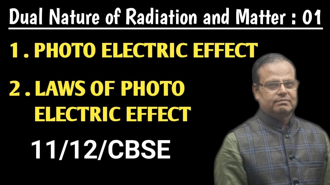 Photoelectric Effect | Class 12 Physics - YouTube
