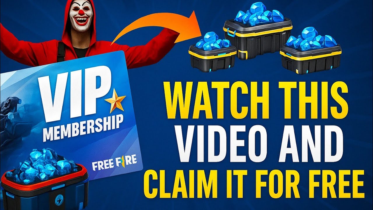 MONTHLY MEMBERSHIP GIVEWAY FREE FIRE || GET FREE MONTHLY MEMBERSHIP ...