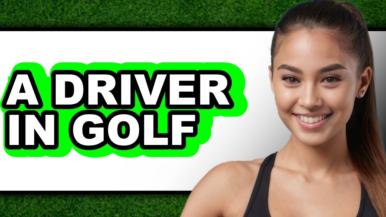 How To Be A Driver In Golf (The Only Way) - YouTube
