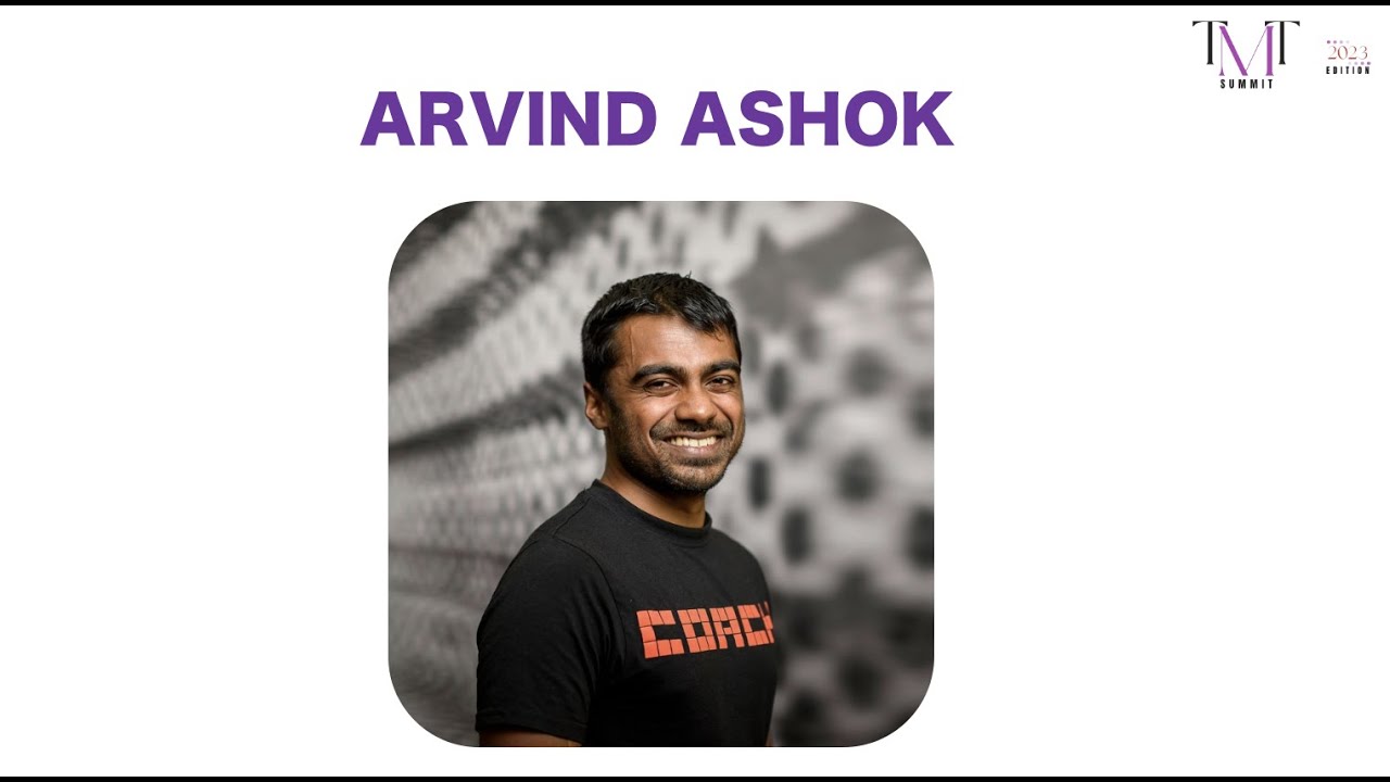 TMT Summit 2023 - Arvind Ashok - YouTube