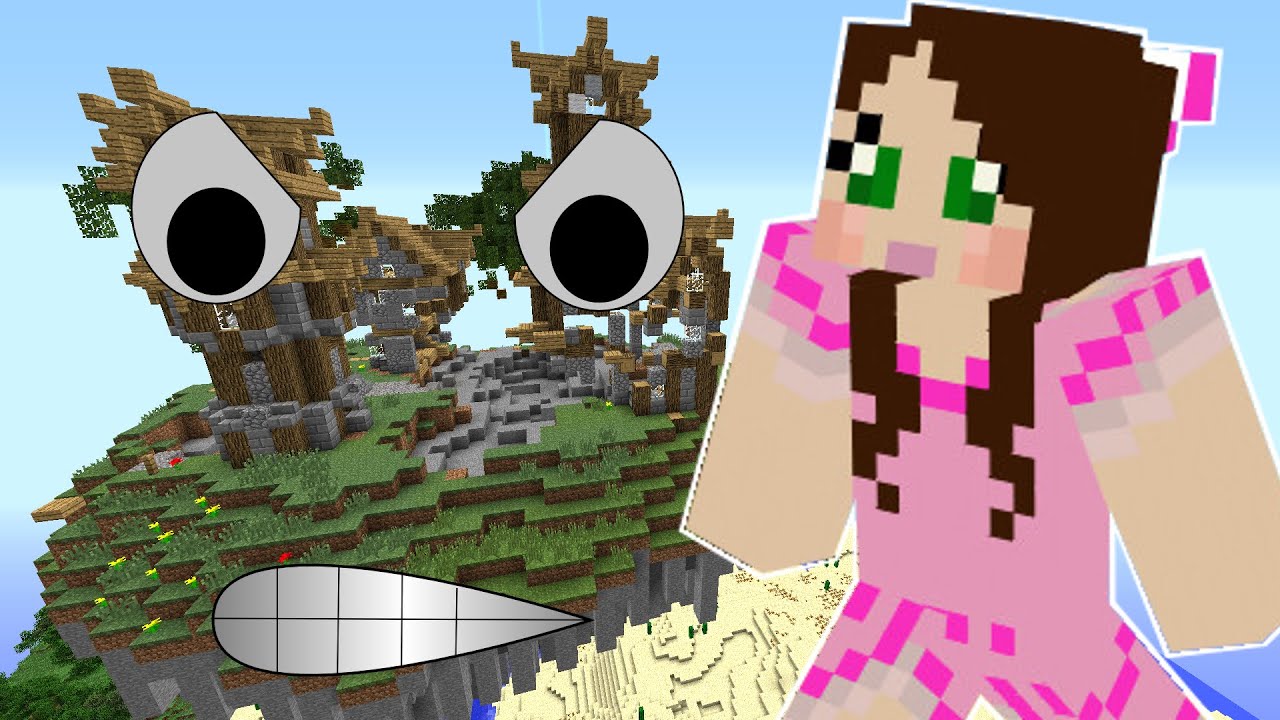 Minecraft: INSANE SKY VILLAGE MISSION! - Custom Mod Challenge [S8E80 ...