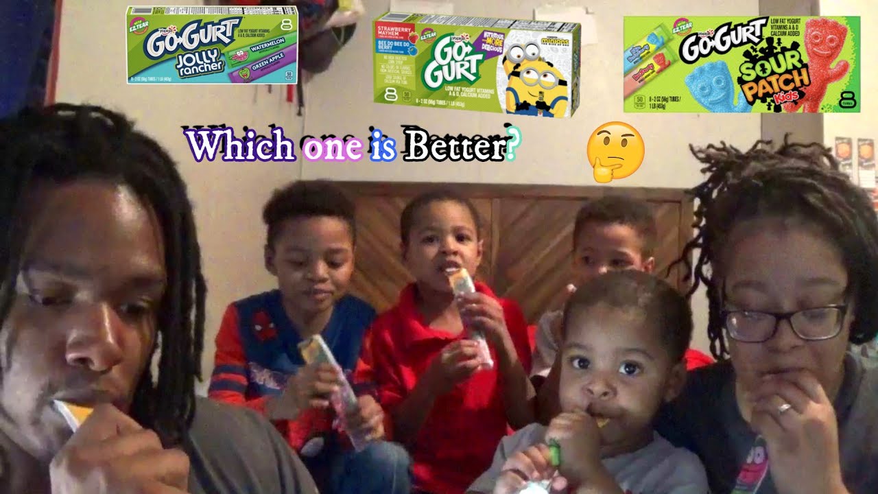 Go - GURT Taste Test! Jolly Rancher, minions & sour patch kids - YouTube