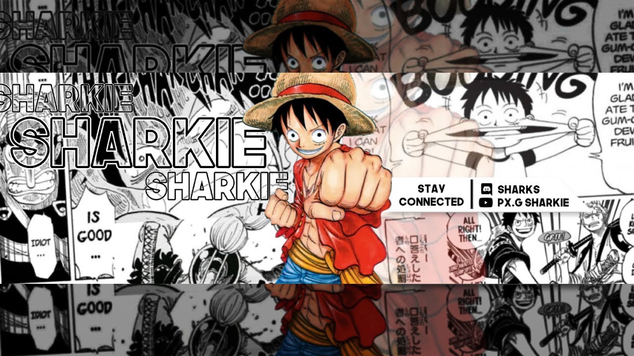 Luffy Header - Speedart by Sharkie - YouTube