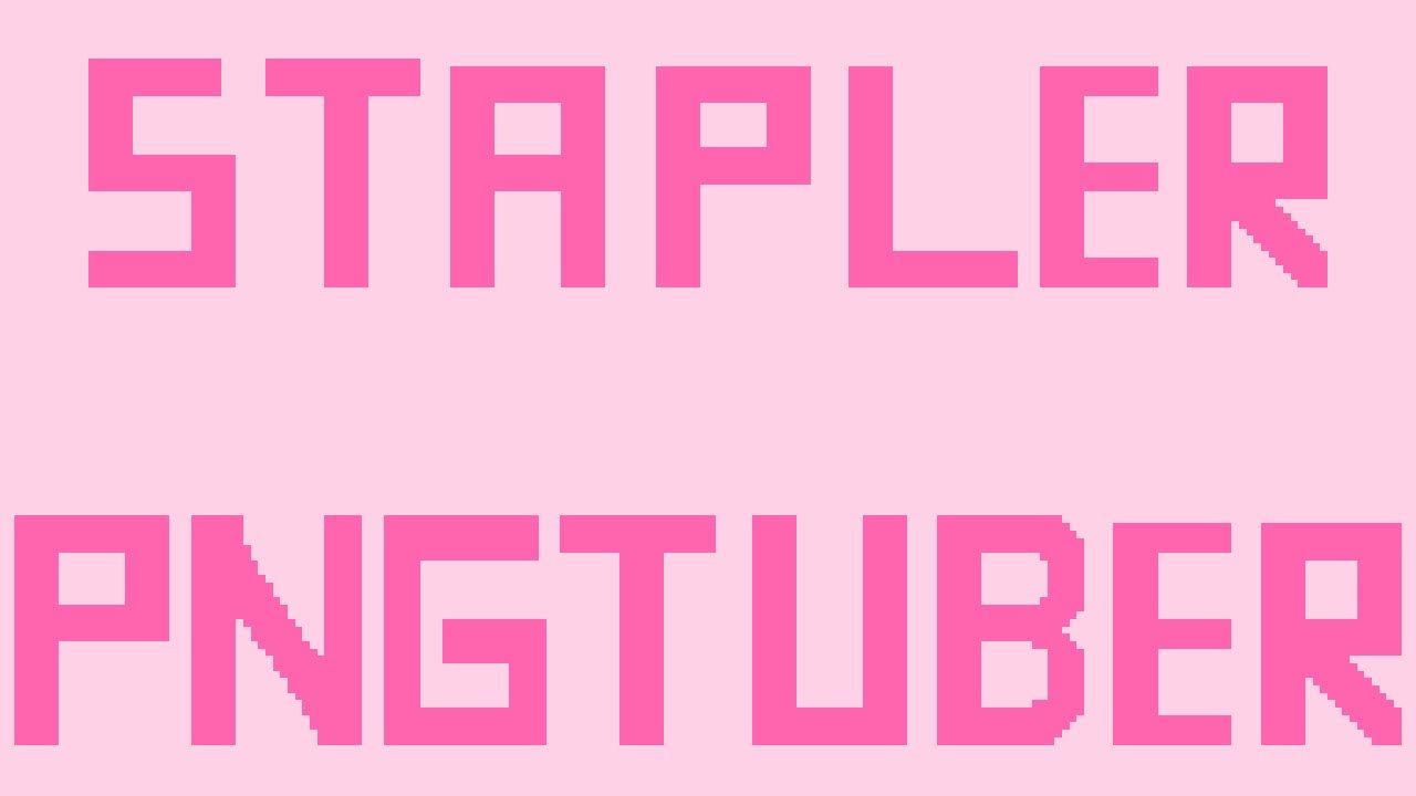 Stapler Vtuber/PNGtuber Debut! - YouTube