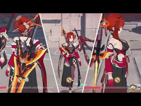 Honkai Impact 3 SEA Himeko Murata new battlesuit Rouged Mayumi - YouTube