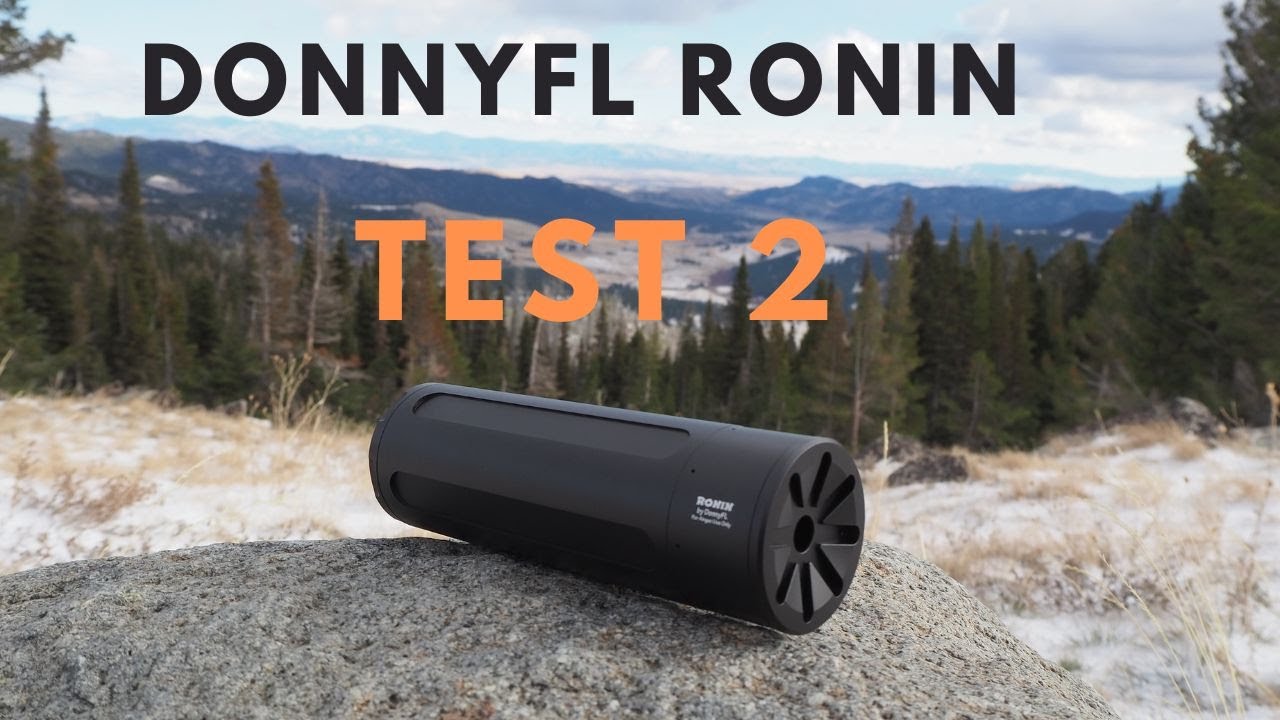 DonnyFL Ronin Moderator test 2, muzzle dB - YouTube