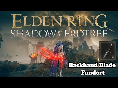 Elden Ring | Die beste movement Waffe! Backhand Blade Fundort. - YouTube