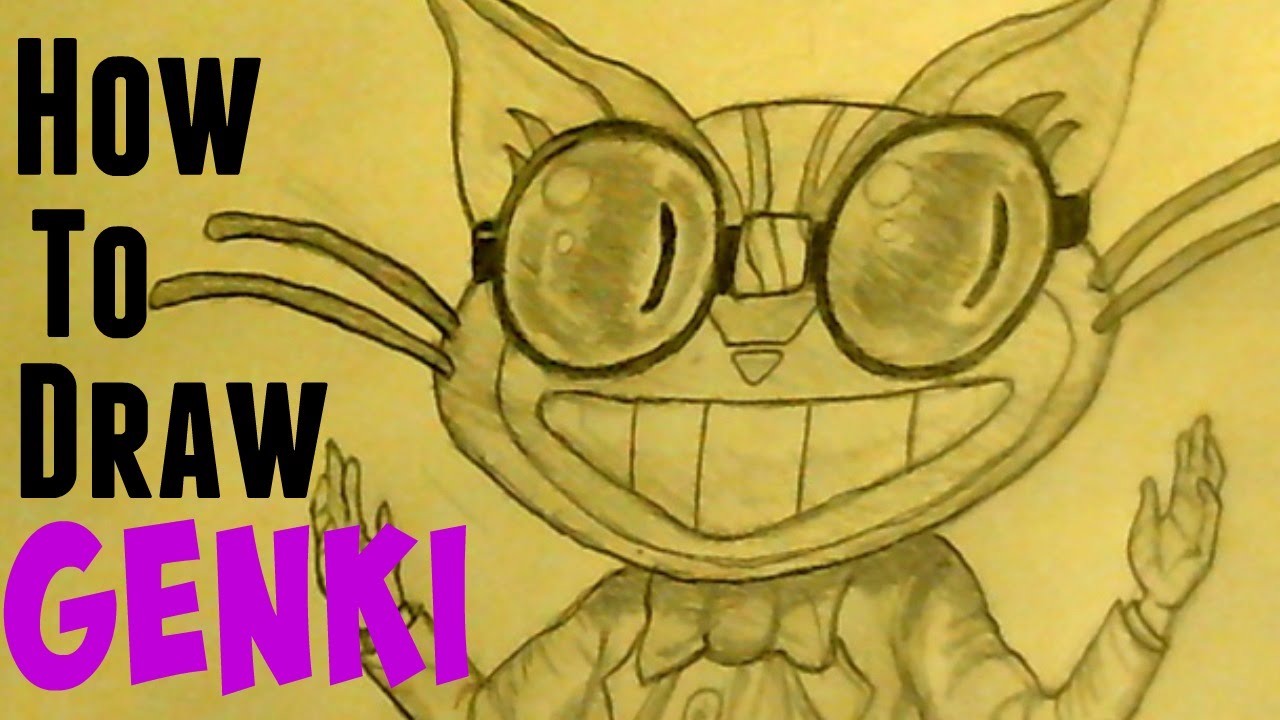 How to Draw Professor Genki from SR3 - YouTube