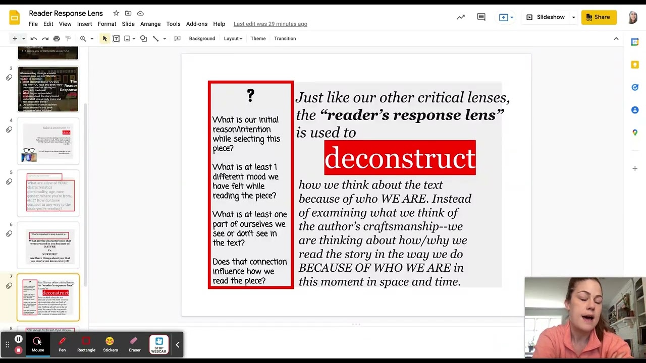 Understanding Reader s Response Lens YouTube Understanding Reader s Response Lens YouTube