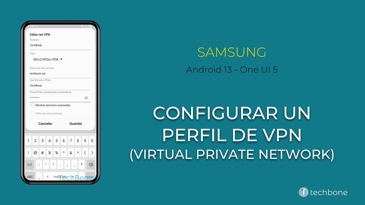 Configurar un Perfil de VPN (Virtual Private Network) - Samsung ...