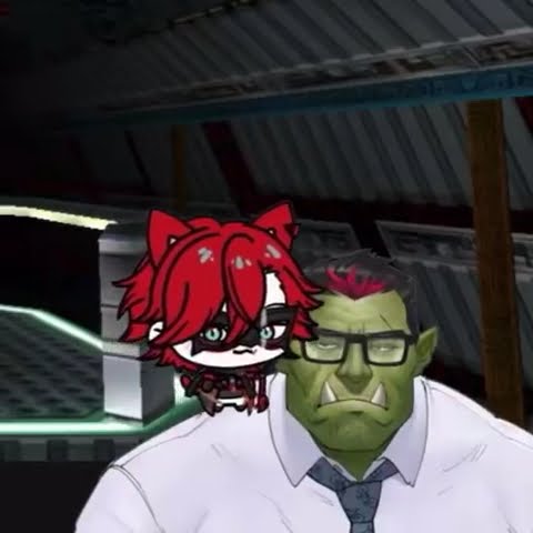 our emotional support orc #shorts #vtuber #envuber - YouTube