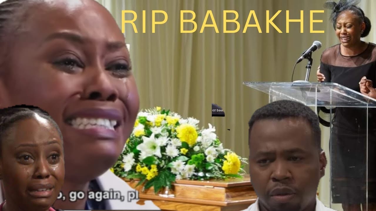 MAZWI MOROKA'S EMOTIONAL SEND OFF & OBITUARY 😭😭 GENERATIONS THE LEGACY ...
