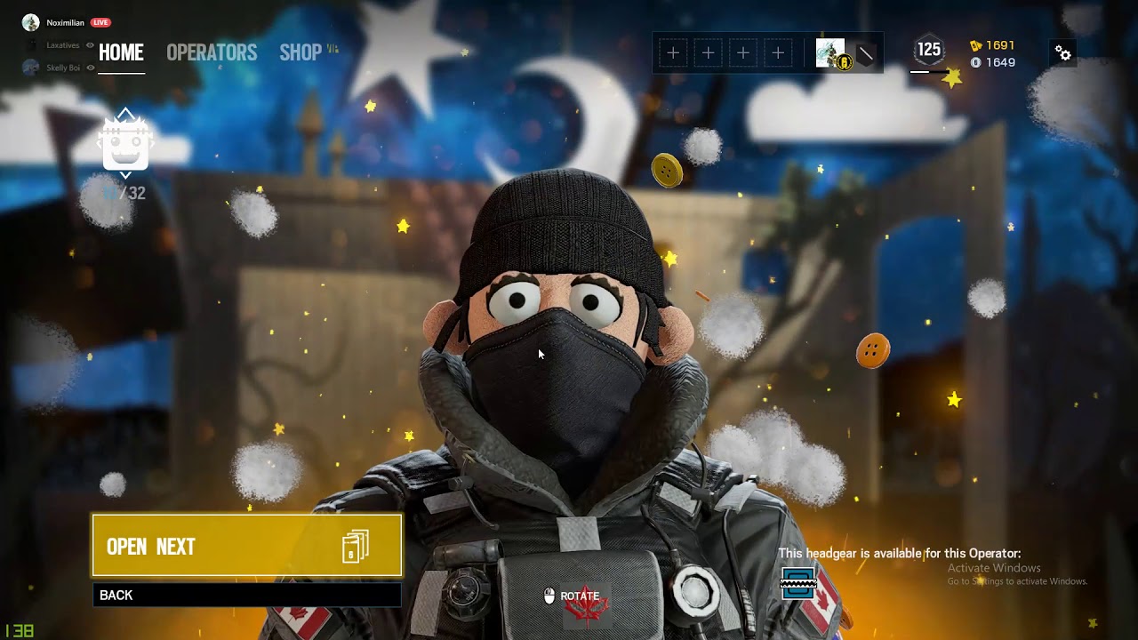 Rainbow Six Siege, Sugar Fright Pack opening (All 32) - YouTube