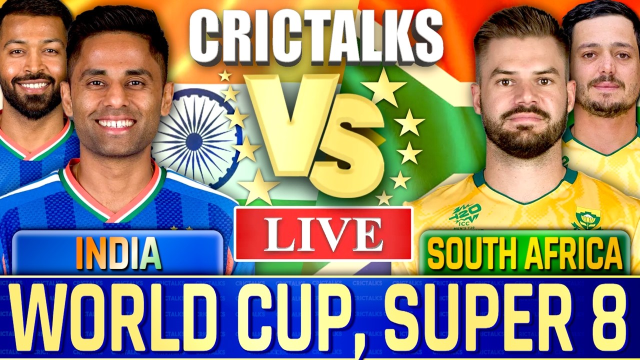 🔴 India vs South Africa, T20 World Cup 2026 Live Cricket Match Today ...