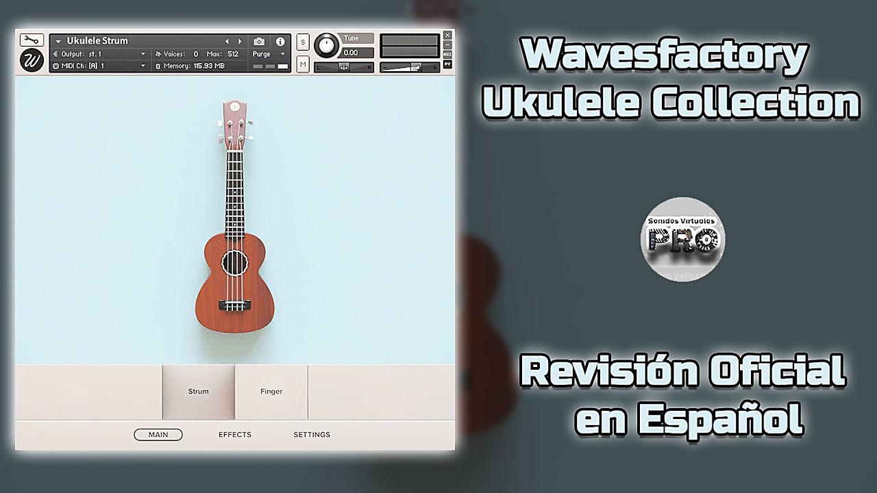 🪕Wavesfactory Ukulele Collection🪕-Revisión Oficial en Español- - YouTube