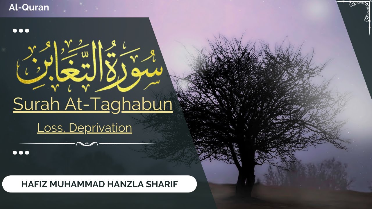 Surah Taghabun Full II By Hafiz Muhammad Hanzla Sharif With Arabic Text ...