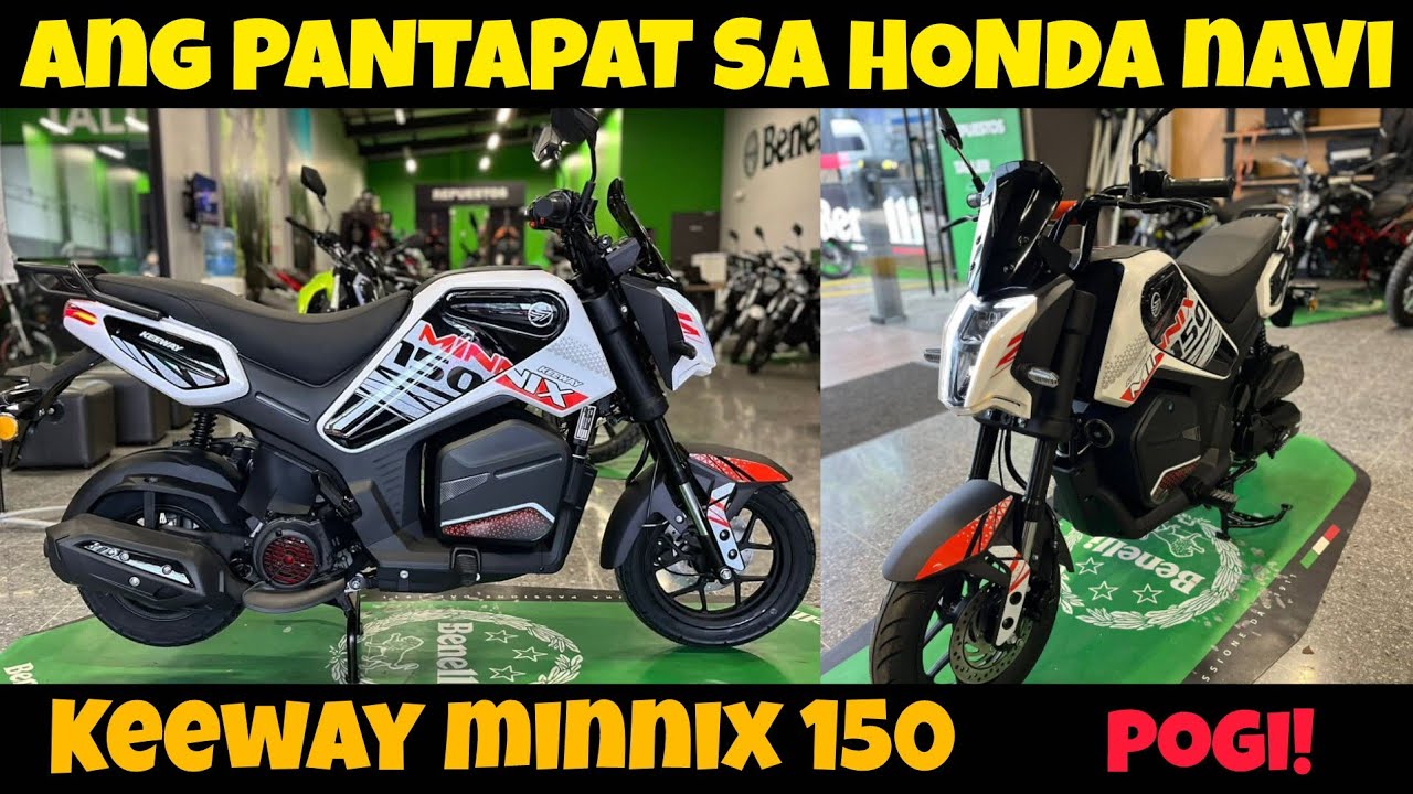 KEEWAY MINNIX 150 | PANTAPAT SA HONDA NAVI! - YouTube